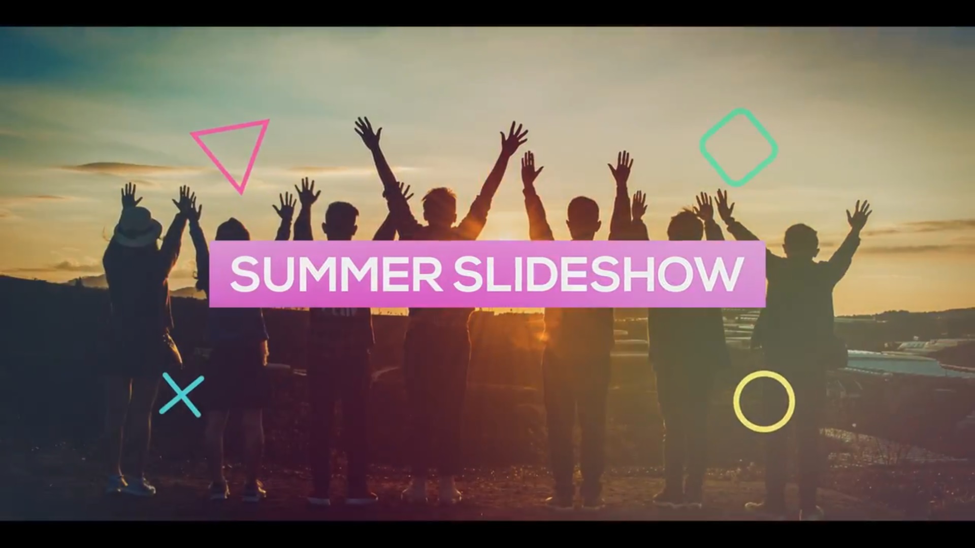 Summer Slideshow After Effects Template FilterGrade