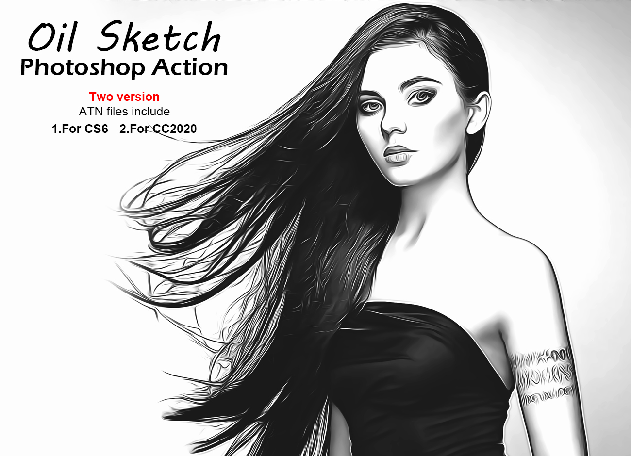 Oil Sketch Photoshop Action Archives FilterGrade