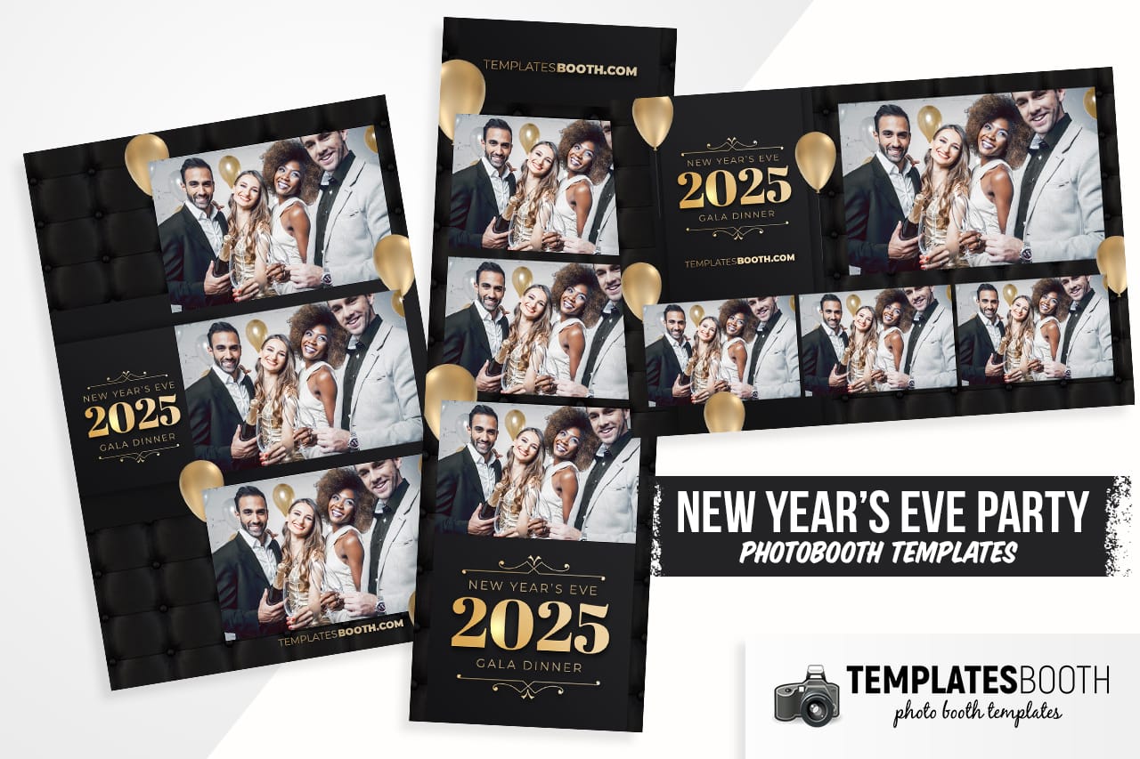 Custom Photobooth Template Design Combo Package Any Layouts Any Text 