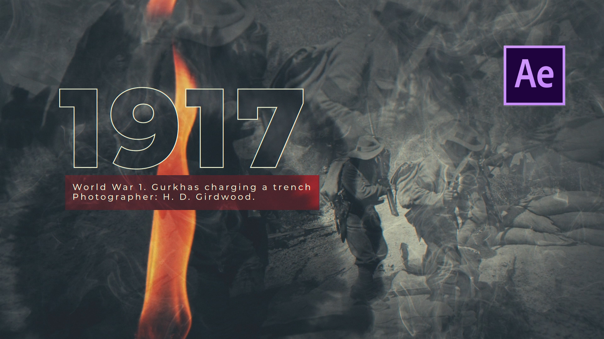 History Slides After Effects Template FilterGrade