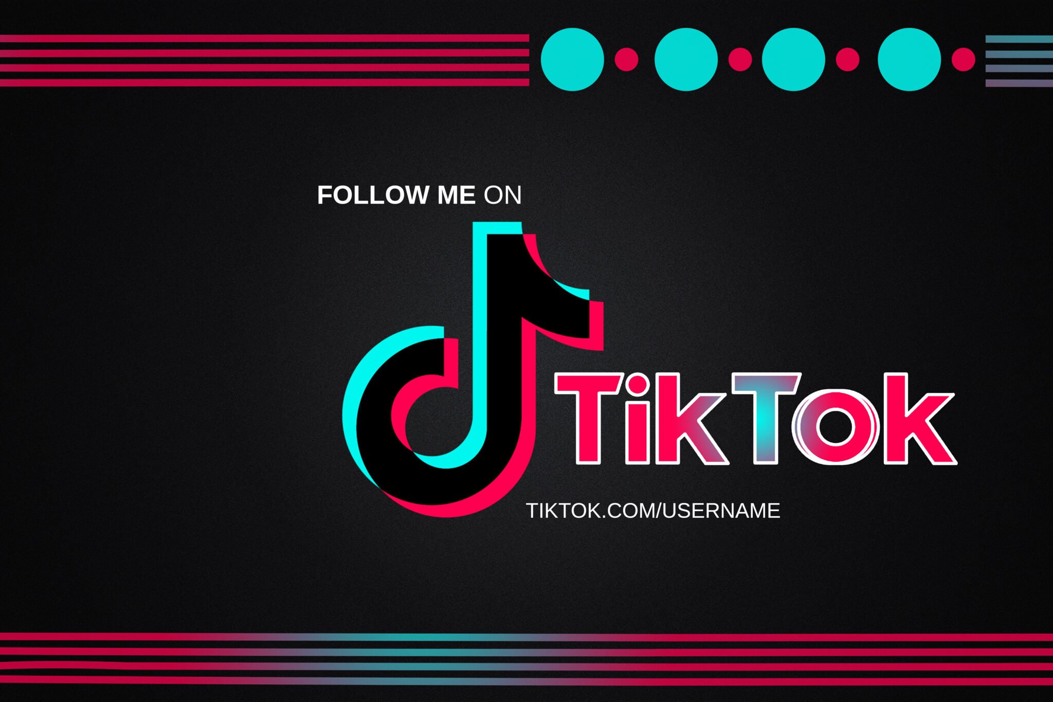 8 Social Media Background Banner Pack TikTok FilterGrade