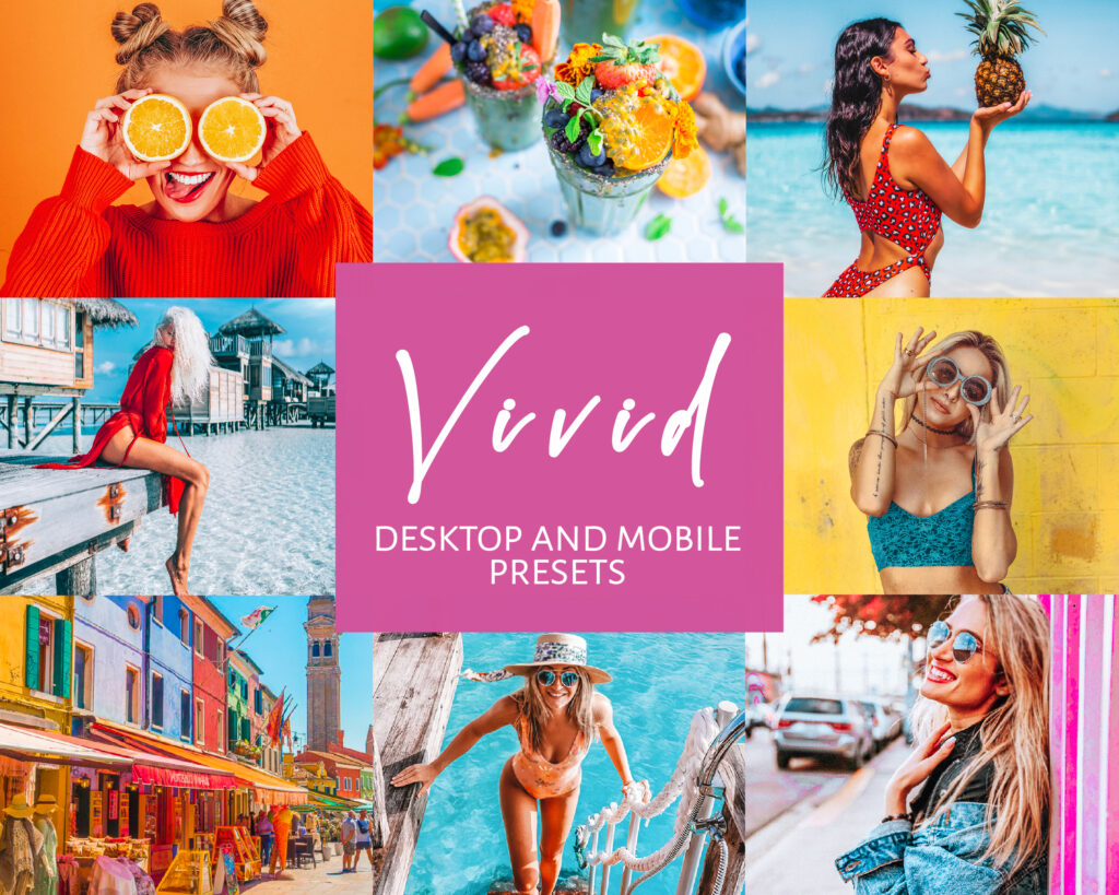 Colorful And Vivid 6 Lightroom Presets For Mobile And Desktop Filtergrade
