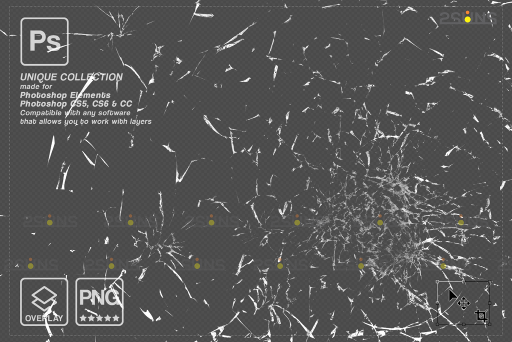 Broken Glass Photoshop Overlay And Halloween Photoshop Overlay Filtergrade