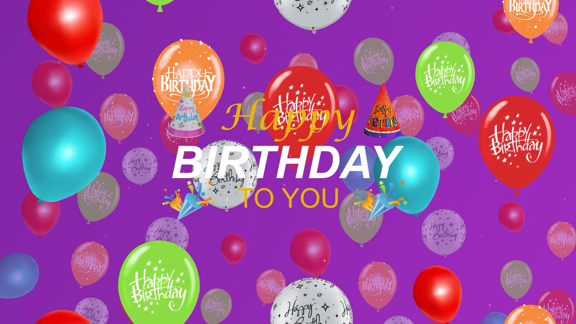 Happy Birthday Slideshow After Effects Template FilterGrade