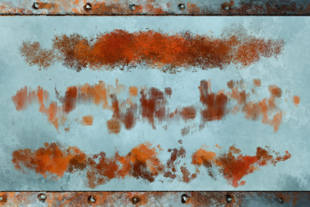 Rust Brush Set Filtergrade