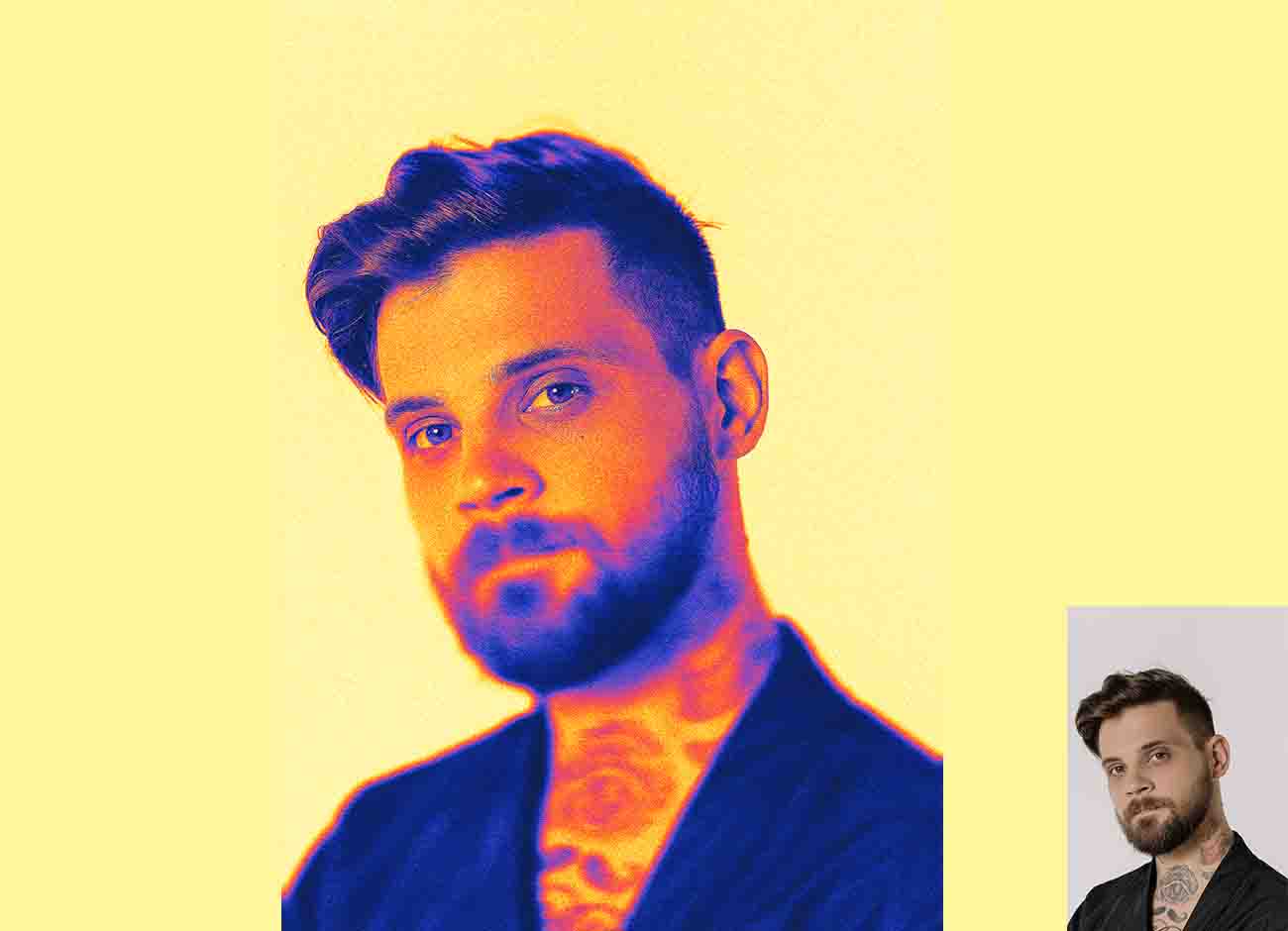 Heatmap Effect Photoshop Action Filtergrade 