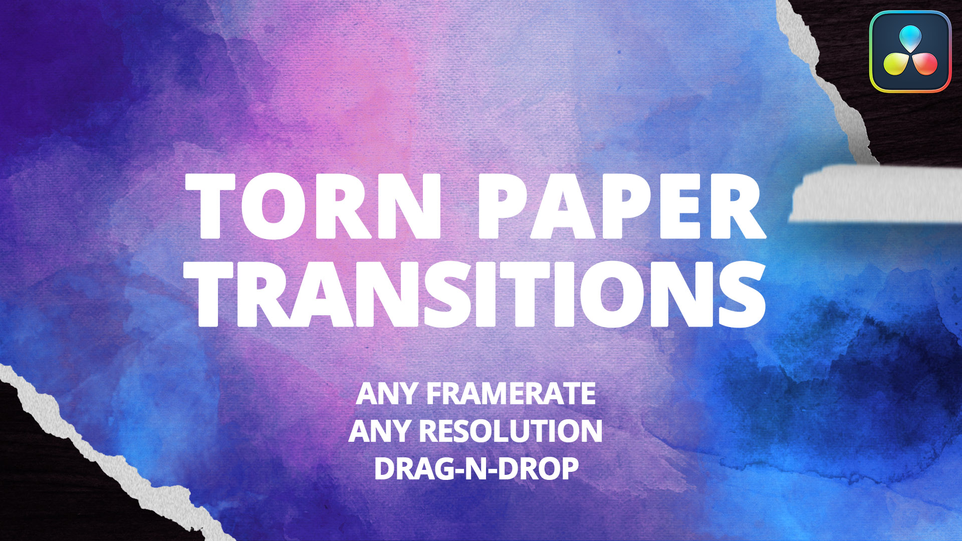 Torn Paper Transitions for DaVinci Resolve - FilterGrade Torn Paper Transitions for DaVinci Resolve - FilterGrade